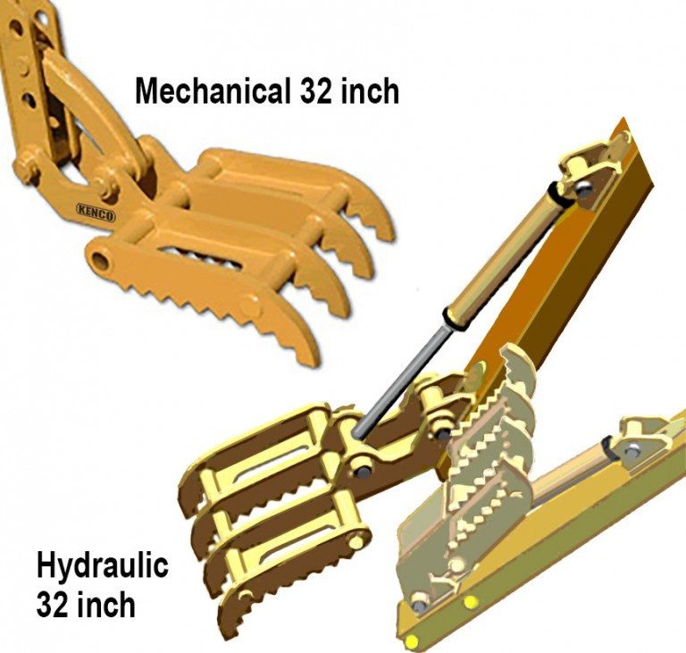 Compare Excavator Thumb Attachment Models | Kenco