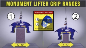Monument Lifter Photos & Videos | Concrete Lifting Clamps