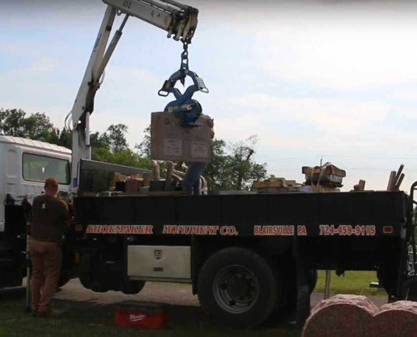 Monument Lifter Photos & Videos | Concrete Lifting Clamps