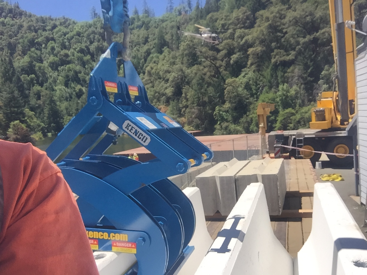 Use Kenco Barrier Lifts to Move Soil Containment Walls