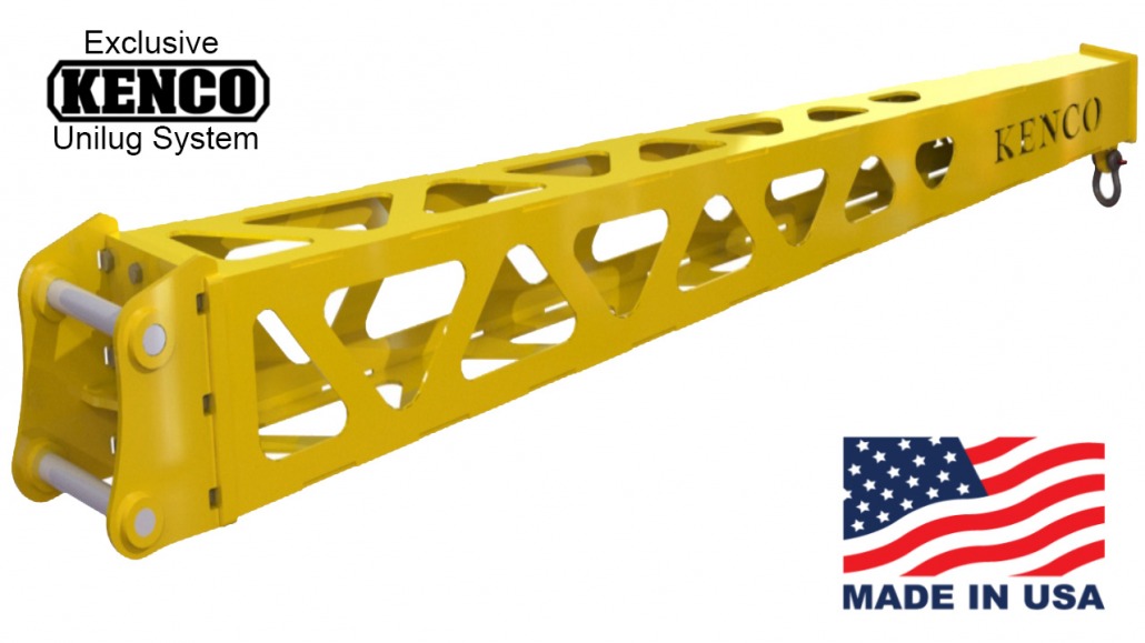 Kenco Excavator Jib Booms & Wheel Loader Jib Booms